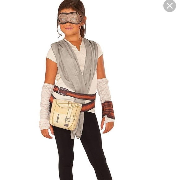 Disney | Costumes | New Kids Star Wars Rey Deluxe Dress Up Set | Poshmark